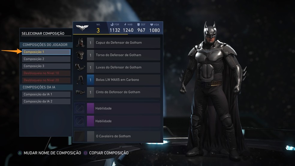 Injustice 2: como funciona o sistema de equipamento dos personagens