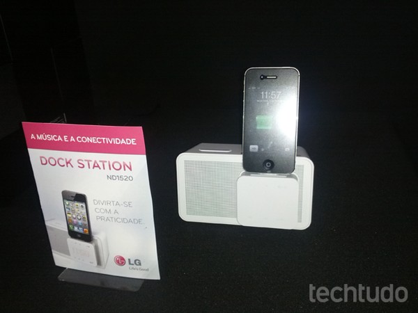 LG lança três dock stations no Brasil para iPhone e smartphones Android