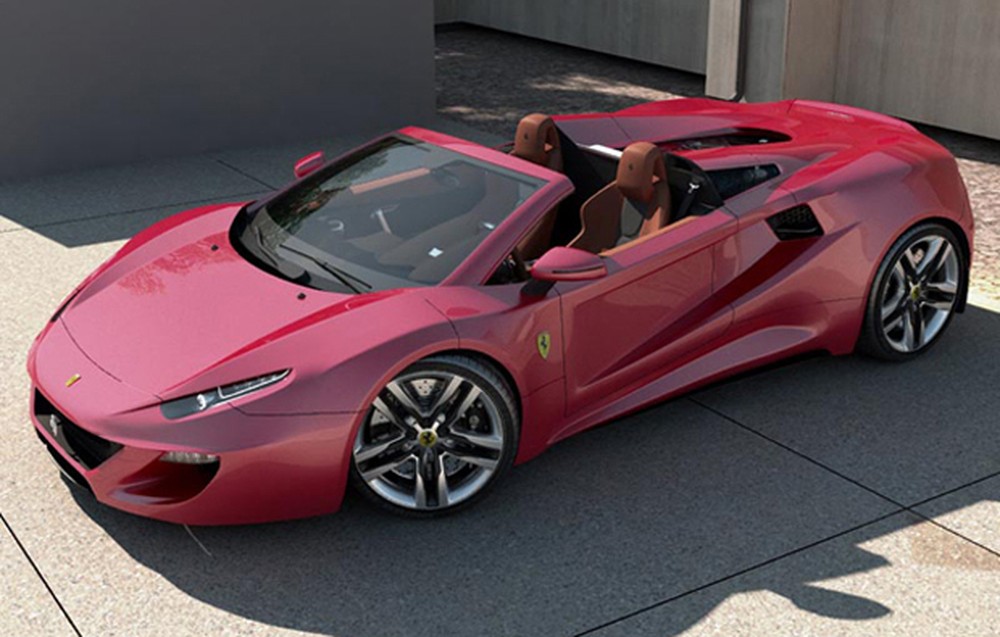 Designer cria carro conceitual a partir de modelos marcantes da Ferrari