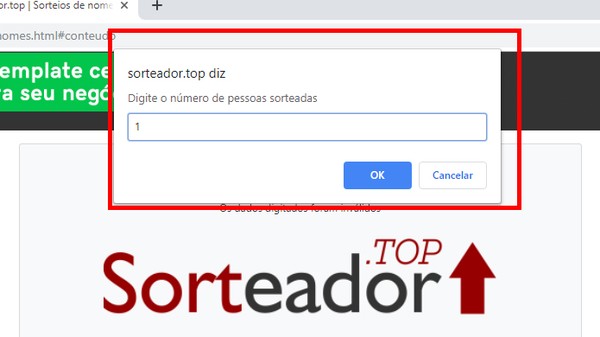 Site para sortear: como usar o Sorteador.top