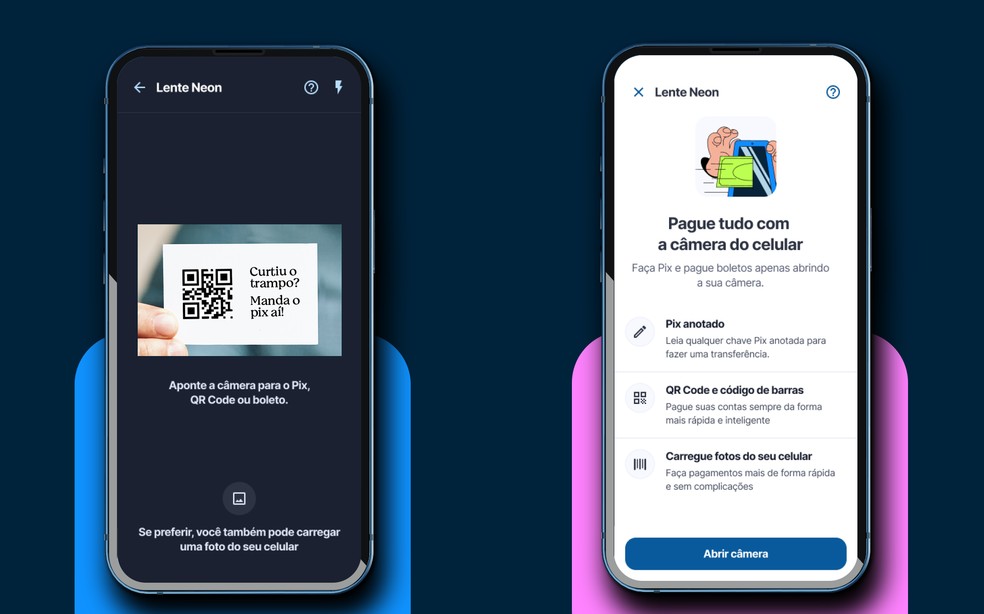 Aplicativo da Neon muda interface e leitura de chaves Pix; confira