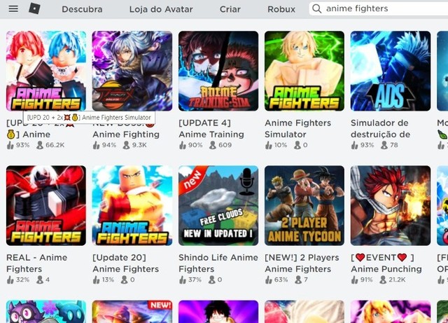Anime Fighters no Roblox: saiba o que é e como jogar o game