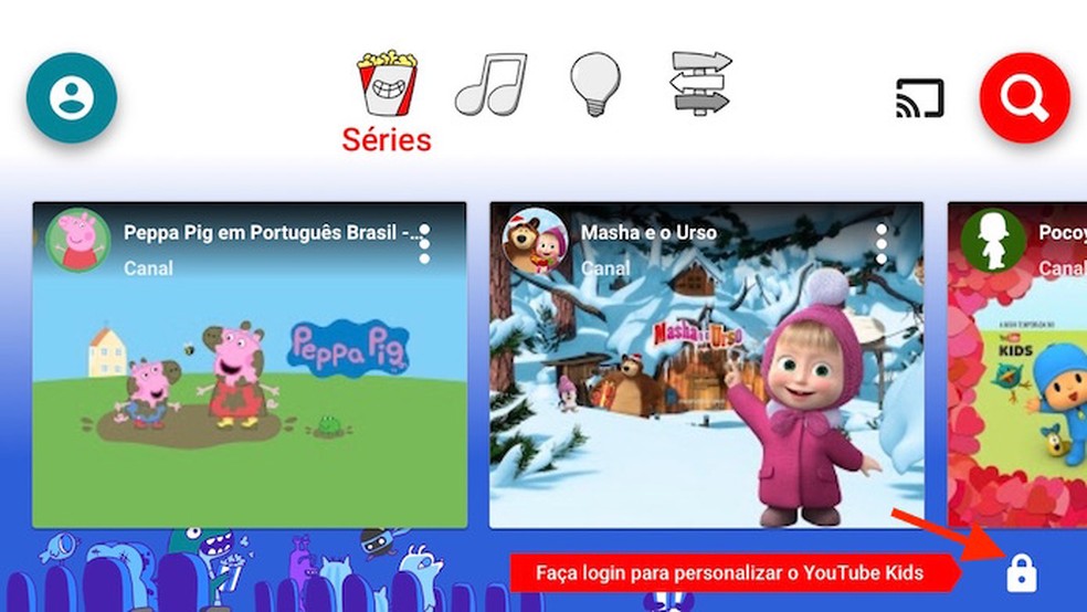 YouTube Kids: como logar e criar um perfil de criança no app