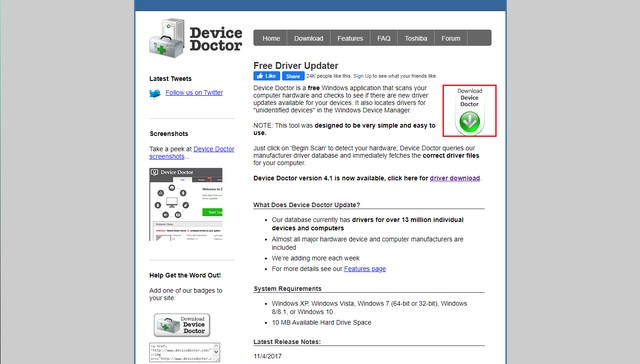 Como usar o Device Doctor para atualizar drivers do PC