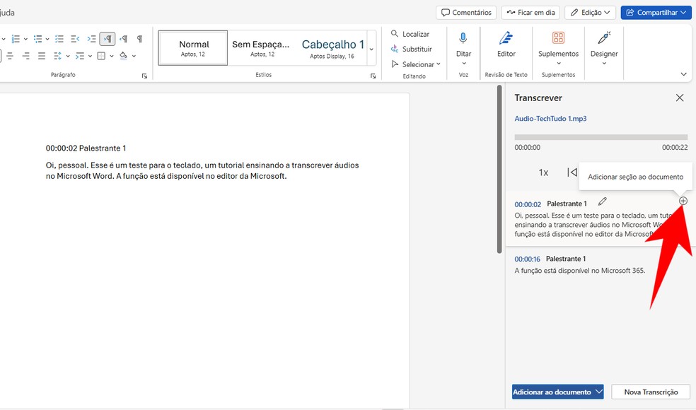 Precisa transcrever áudio? Saiba como fazer no Microsoft Word