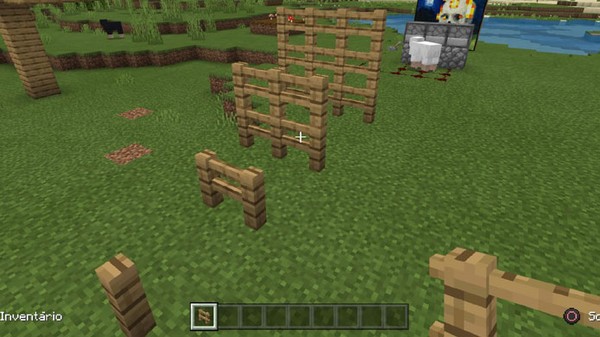 Como fazer Cerca ou Portão no Minecraft