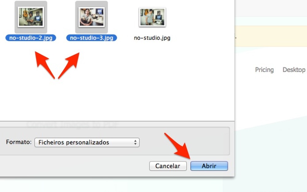 Como converter PDF para JPG online