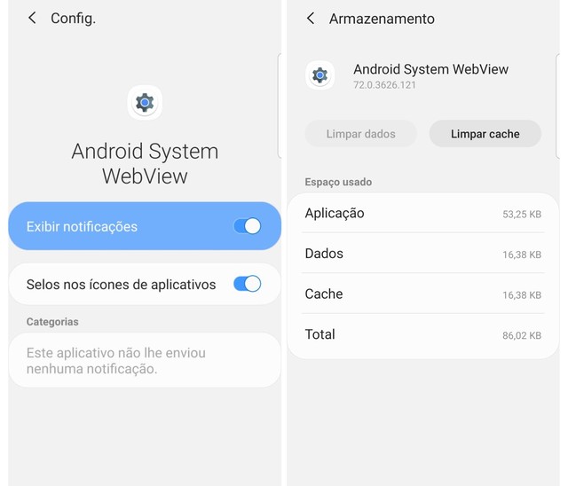 O que é WebView do sistema Android? Saiba para o que serve o app