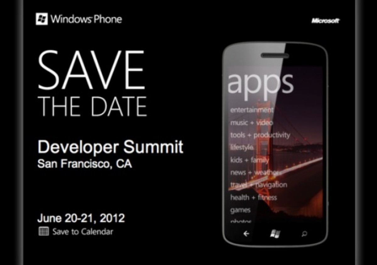 Microsoft divulga evento que mostrará o futuro do Windows Phone