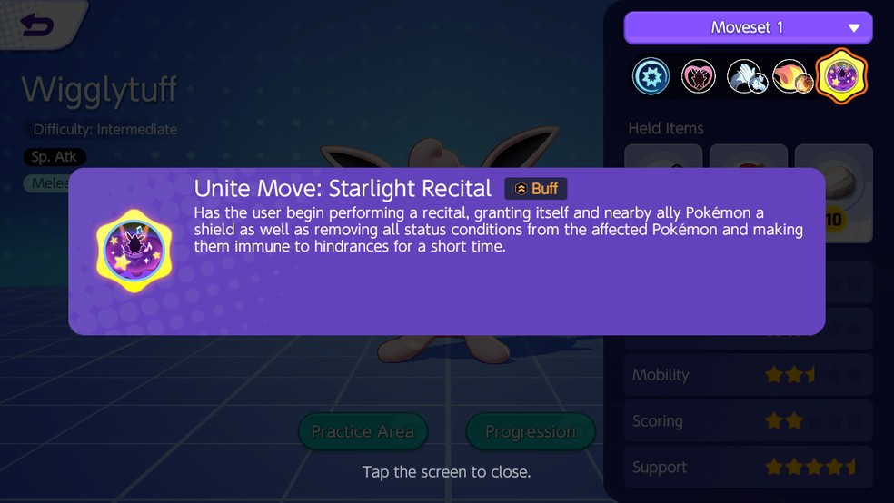 Wigglytuff no Pokémon Unite: veja habilidades, builds e dicas para jogar