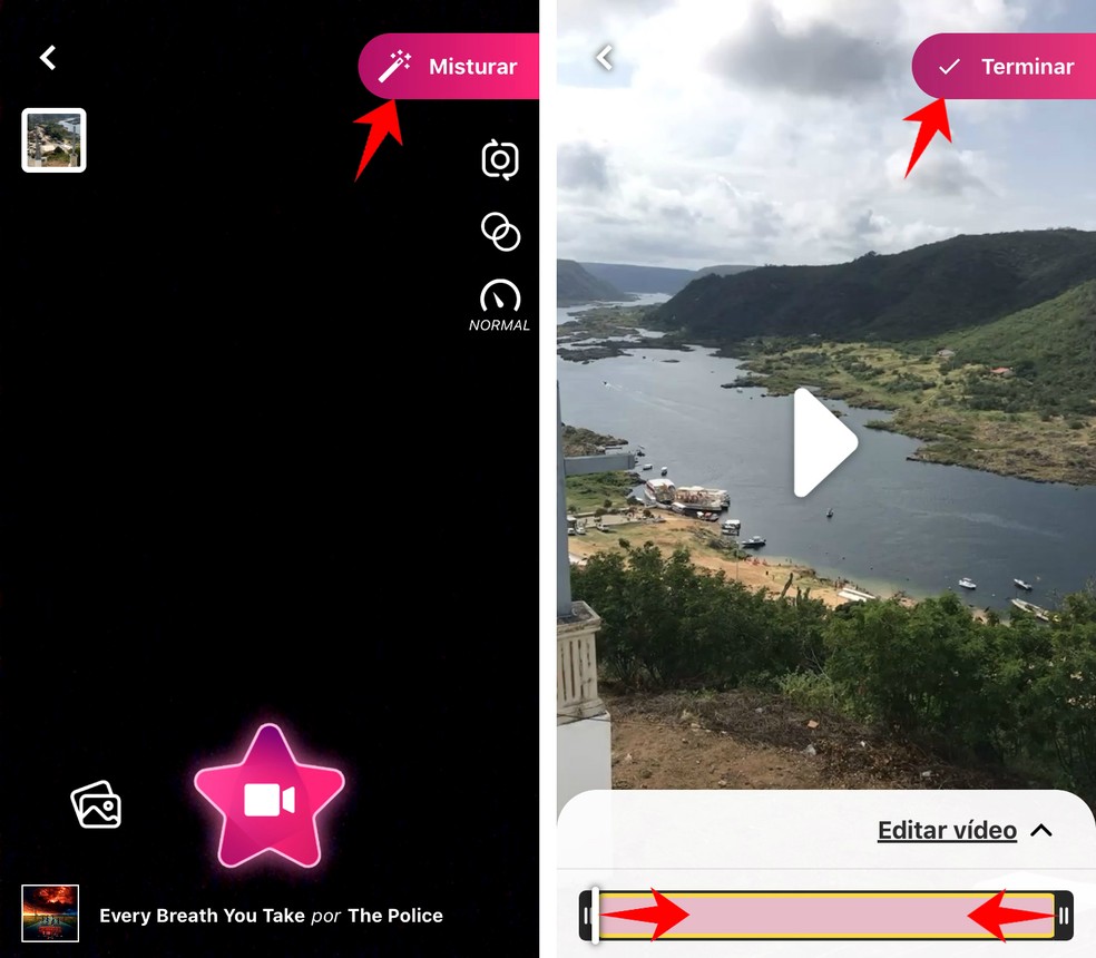 Como colocar música em vídeo com o app Triller
