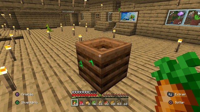 Como fazer Composteira em Minecraft (Compostador)