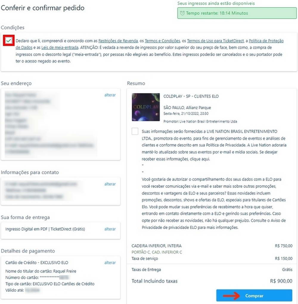 Show extra do Coldplay em São Paulo: como comprar ingresso pelo Eventim