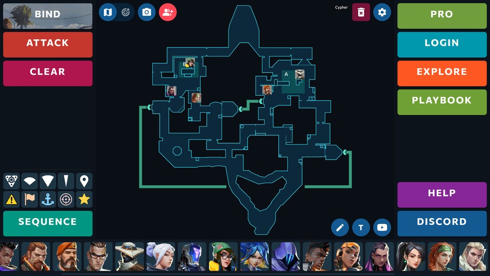 Como usar Valoplant, site de estratégias de Valorant com mapas e agentes