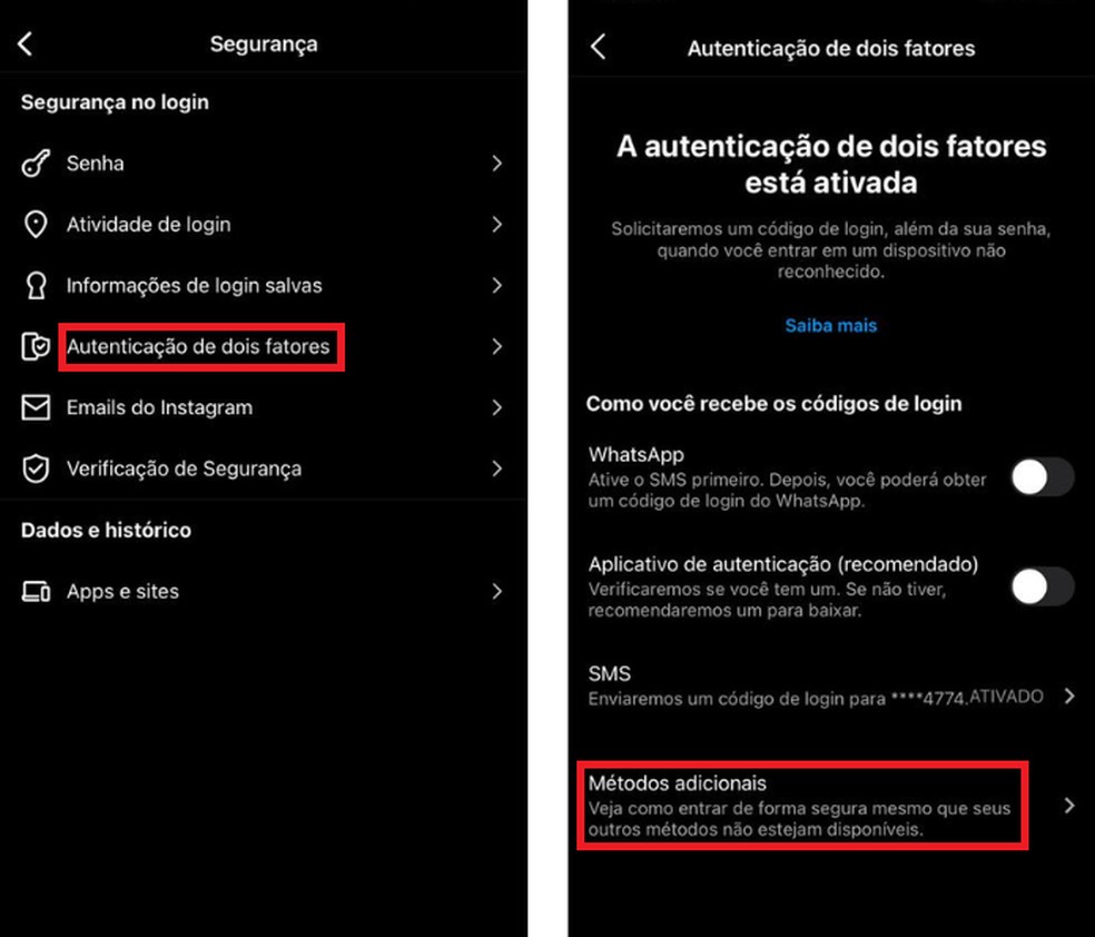Código de reserva do Instagram: veja o que é e como conseguir