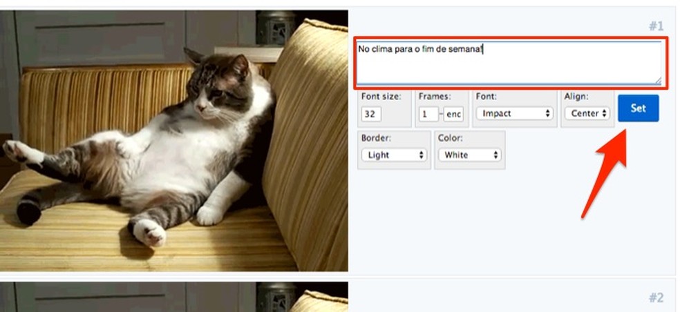 Como escrever em GIF