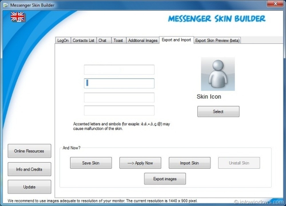 Aprenda a criar skins para o MSN