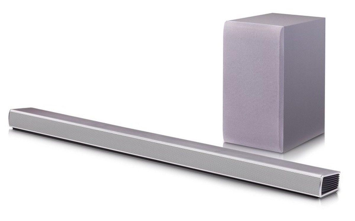 Novo sound bar SH5 da LG se conecta ao celular e melhora áudio da TV