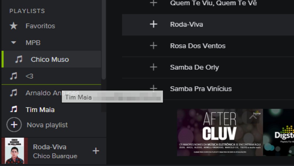 Como organizar suas playlists no Spotify