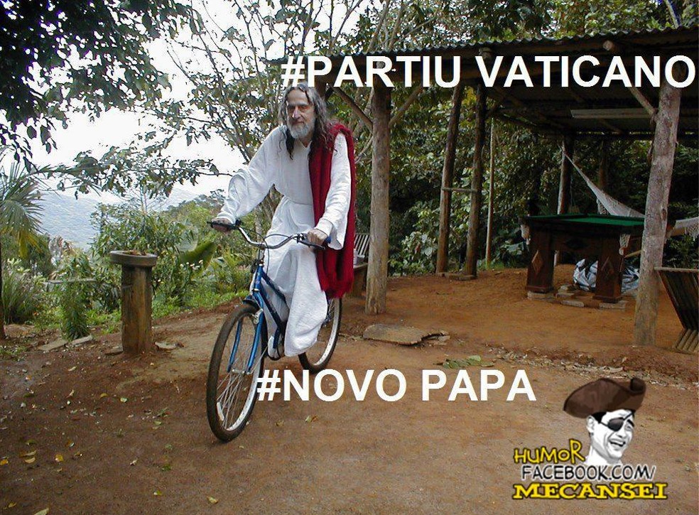 Internautas criam memes sobre a escolha do novo Papa