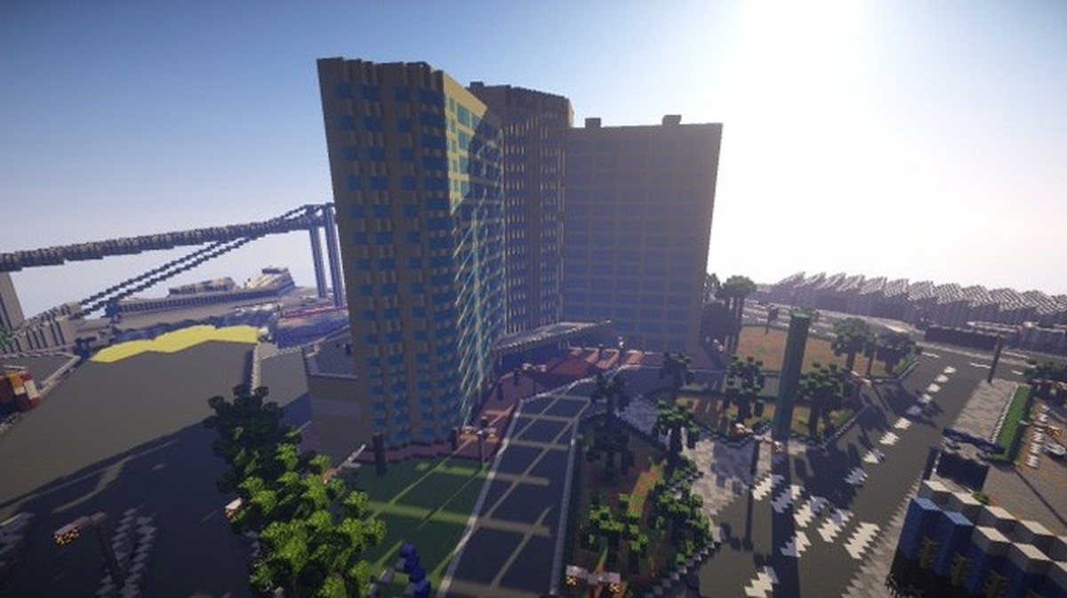 GTA 5 tem todo o mapa de Los Santos recriado em Minecraft