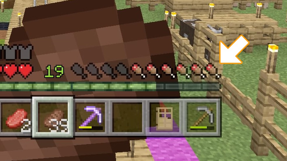 Como comer no Minecraft