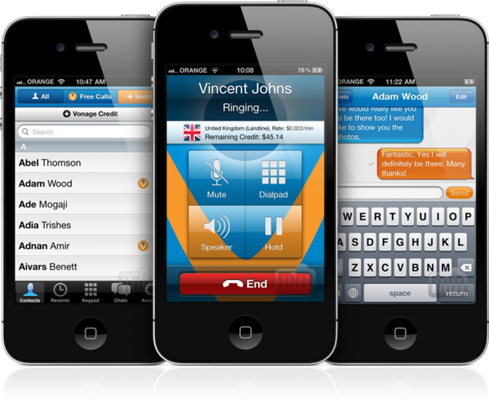 Vonage Mobile faz chamadas e SMS grátis no iOS e no Android