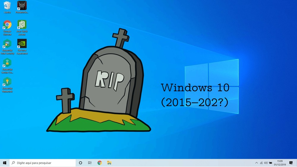 Fim do Windows 10? Sistema operacional tem dias contados; entenda