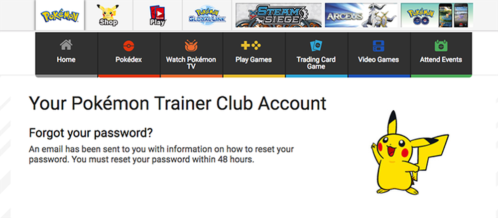 Como alterar a senha e recuperar a conta em Pokémon GO