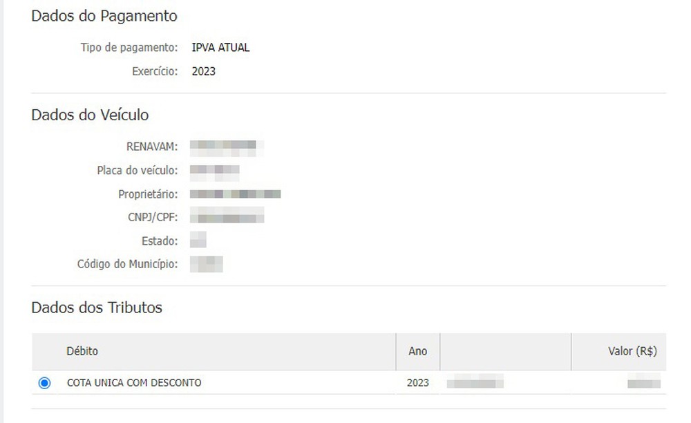 IPVA 2023 SP: como consultar valor do imposto em São Paulo e gerar boleto