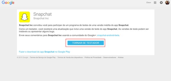 Snapchat: como testar o app beta e receber recursos com antecedência
