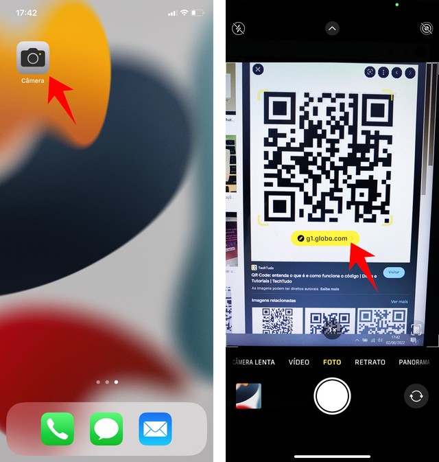 Como ler QR Code no iPhone