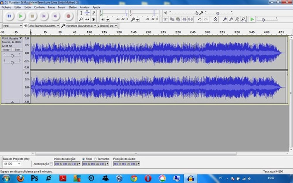 Como usar o Audacity?