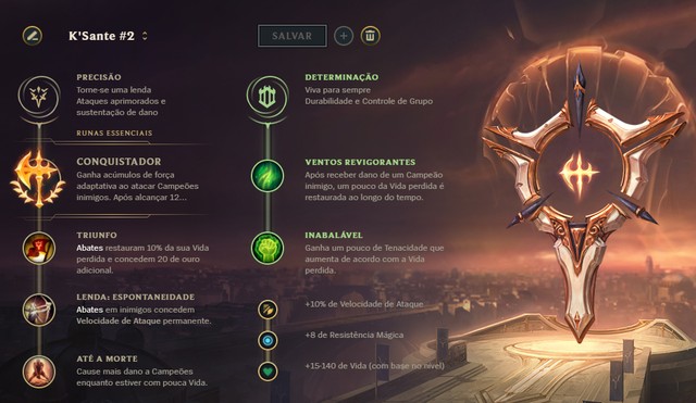 Como jogar de K'Sante no LOL: guia com dicas de runas, builds e counters