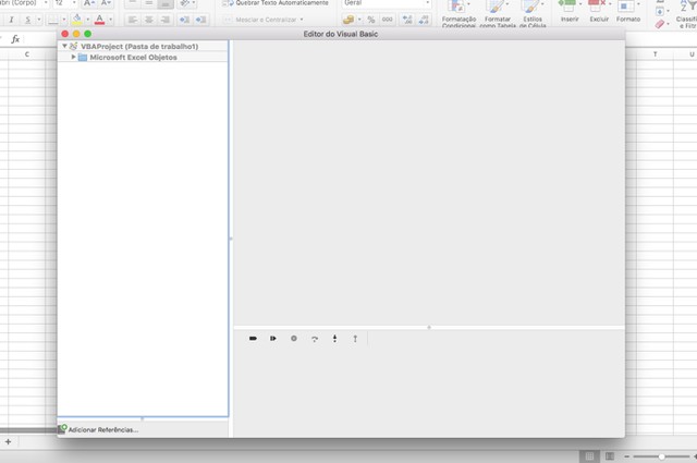 Como ativar VBA no Excel do MacOS