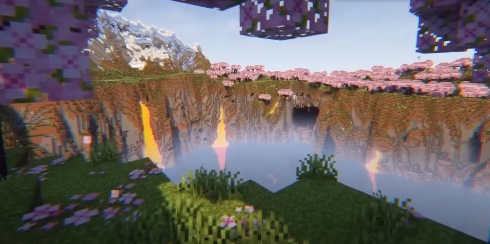 10 melhores Seeds de Minecraft com biomas de Cerejeira para explorar