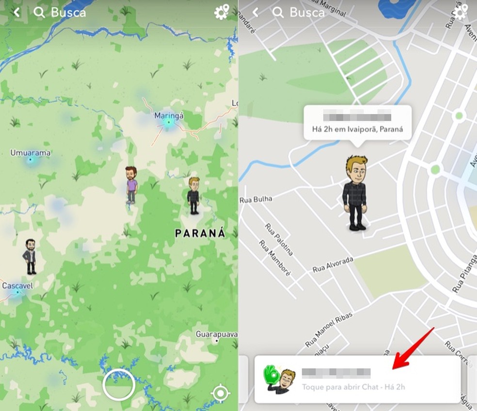 Como usar o Snap Map do Snapchat