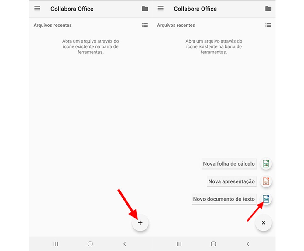 LibreOffice para celular: como usar o app Collabora Office