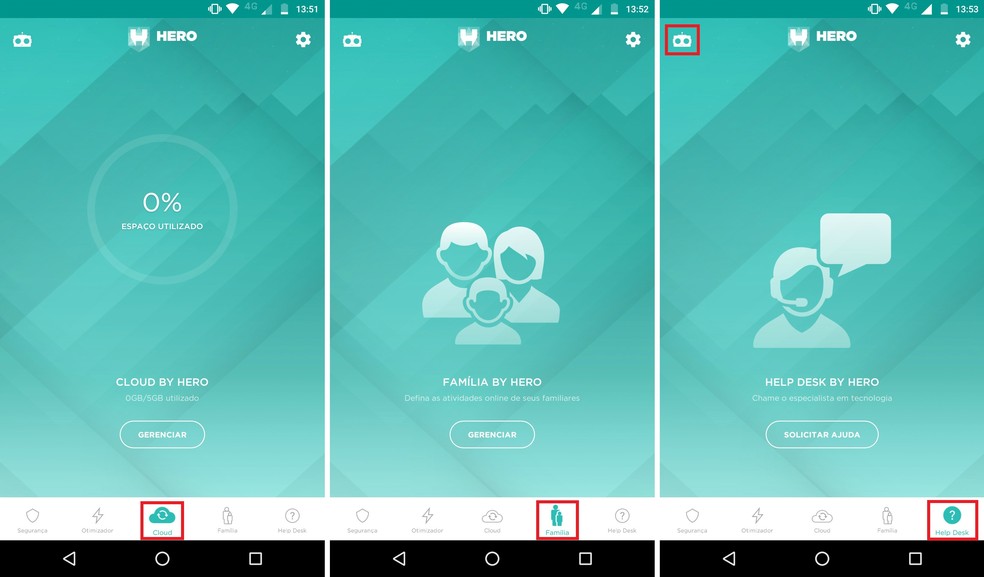 Como usar o aplicativo HERO para otimizar e proteger o celular Android