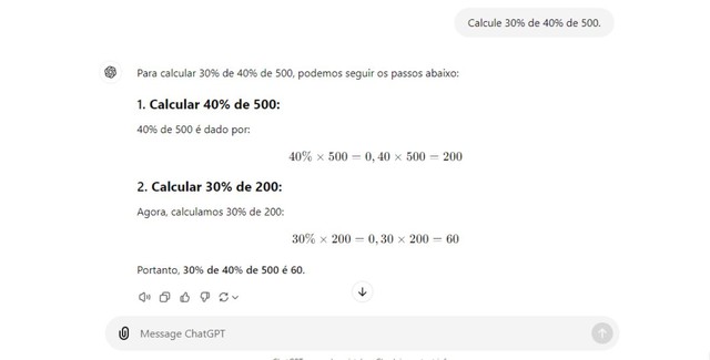 Como usar o ChatGPT para resolver problemas de matemática