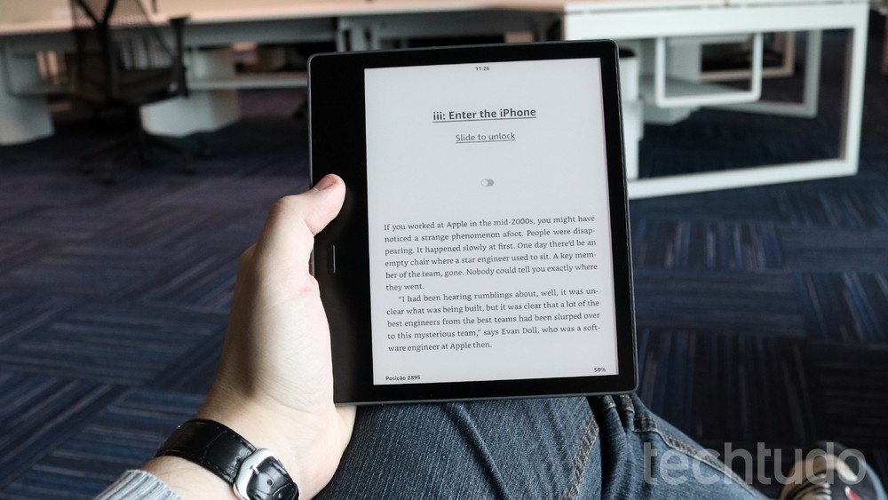 Kindle Paperwhite 2021 vs Kindle Oasis: compare recursos dos e-readers