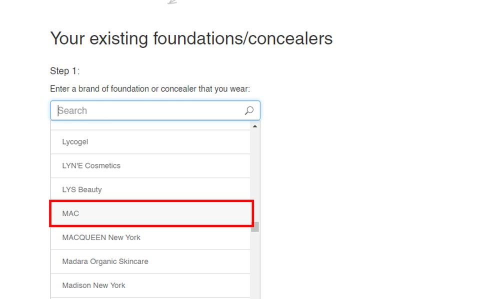 Findation: site para descobrir cor de base é simples de usar