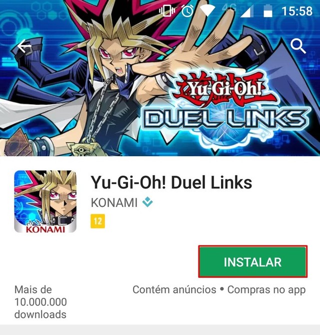 Como baixar Yu-Gi-Oh! Duel Links, game grátis para iPhone (iOS) e Android