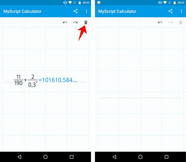 Como usar o MyScript Calculator, app para aprender matemática