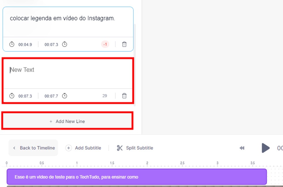 Como colocar legenda no Reels com Veed Studio