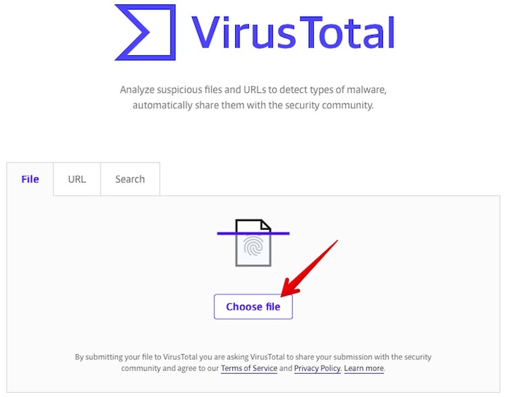Antivírus online: como usar o VirusTotal para verificar arquivos