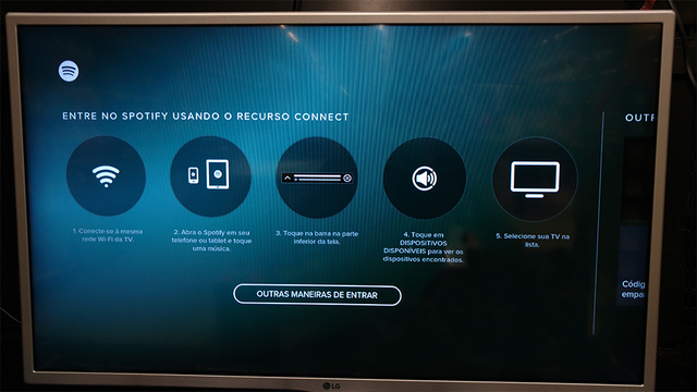Como baixar e instalar o app do Spotify na smart TV da LG