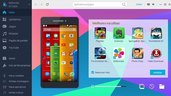Como usar o Mobogenie e controlar aparelhos Android usando o seu PC