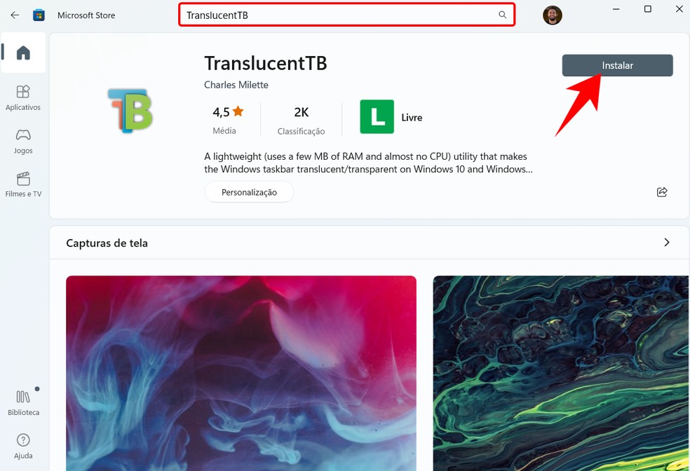 Como deixar a barra de tarefas do Windows 11 transparente