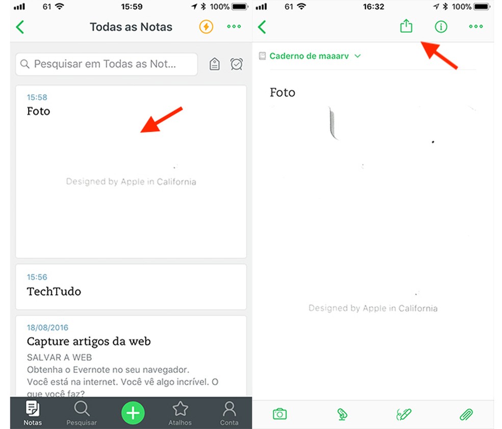 Evernote: como usar o recurso de câmera do aplicativo para celular